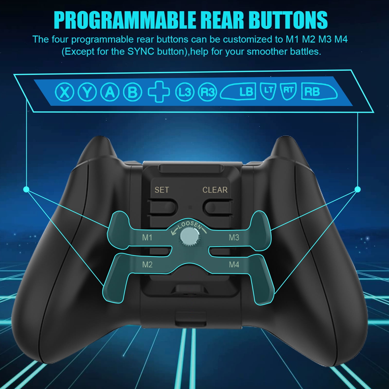 Controller Paddles for Xbox One Controller, Controller Extension ...