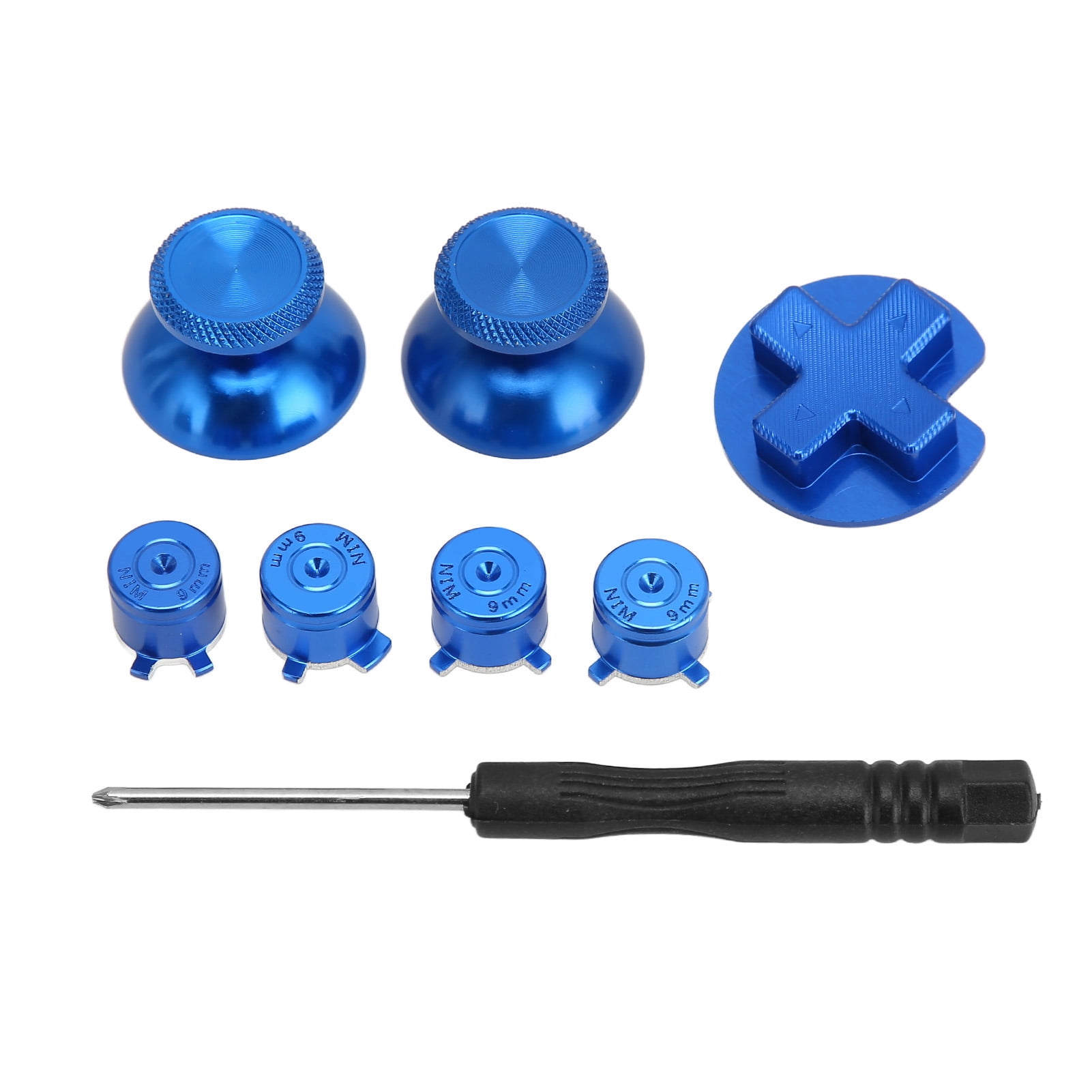 Controller Repair Buttons Set Metal DIY Replacement Joystick ABXY D Pad ...