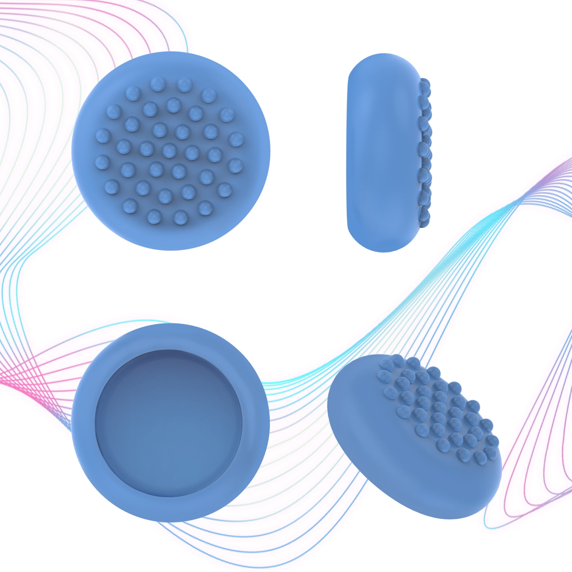 Controller Rocker Caps Silicone Thumbstick Caps for Meta Quest 3(Light ...