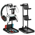 "BOIVSHI Controller Stand 2 Tiers, Cable Organizer, Headset Holder ...