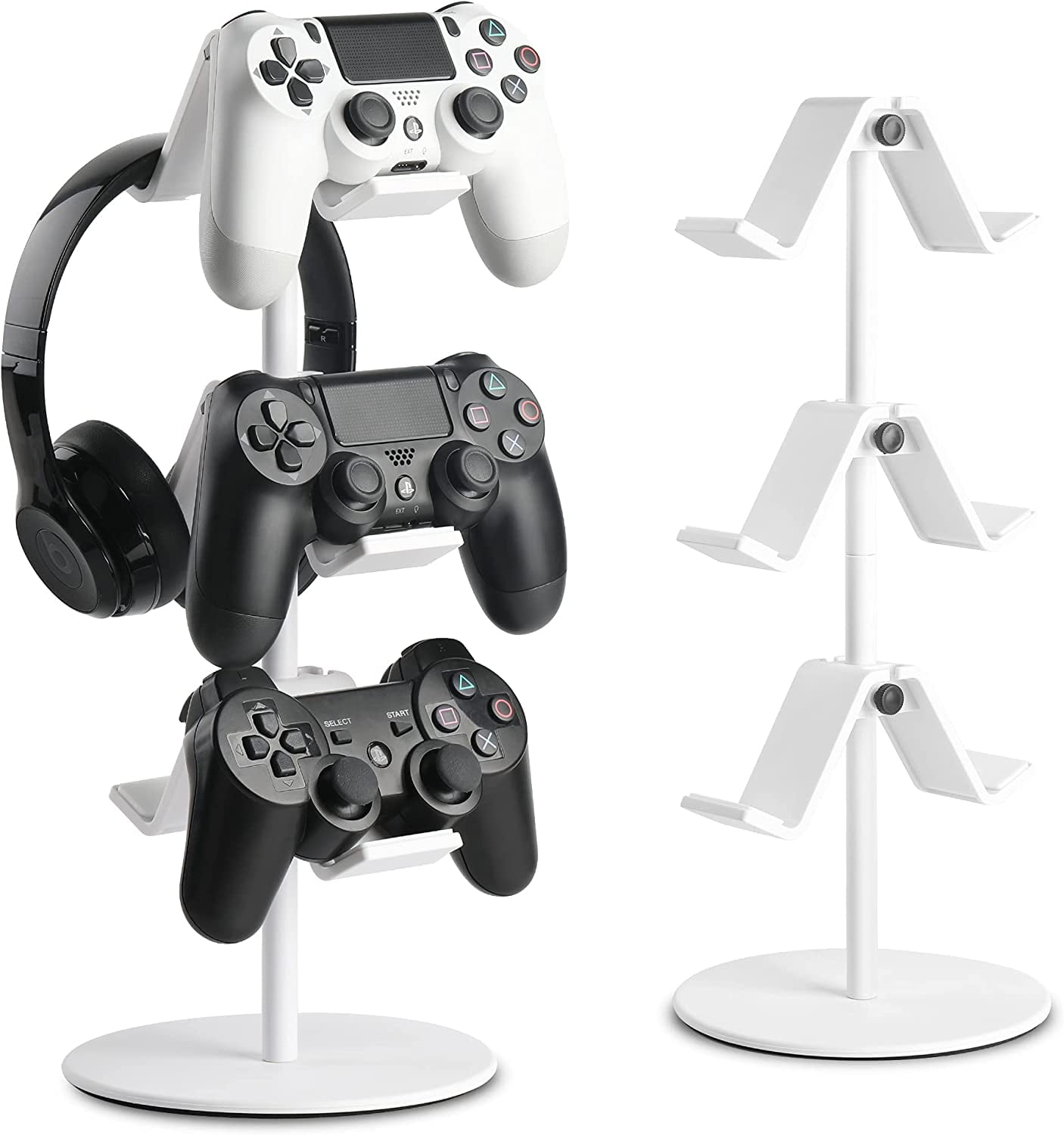 Controller Stand 3 Tier,Headphone Holder, Adjustable Game Controller ...