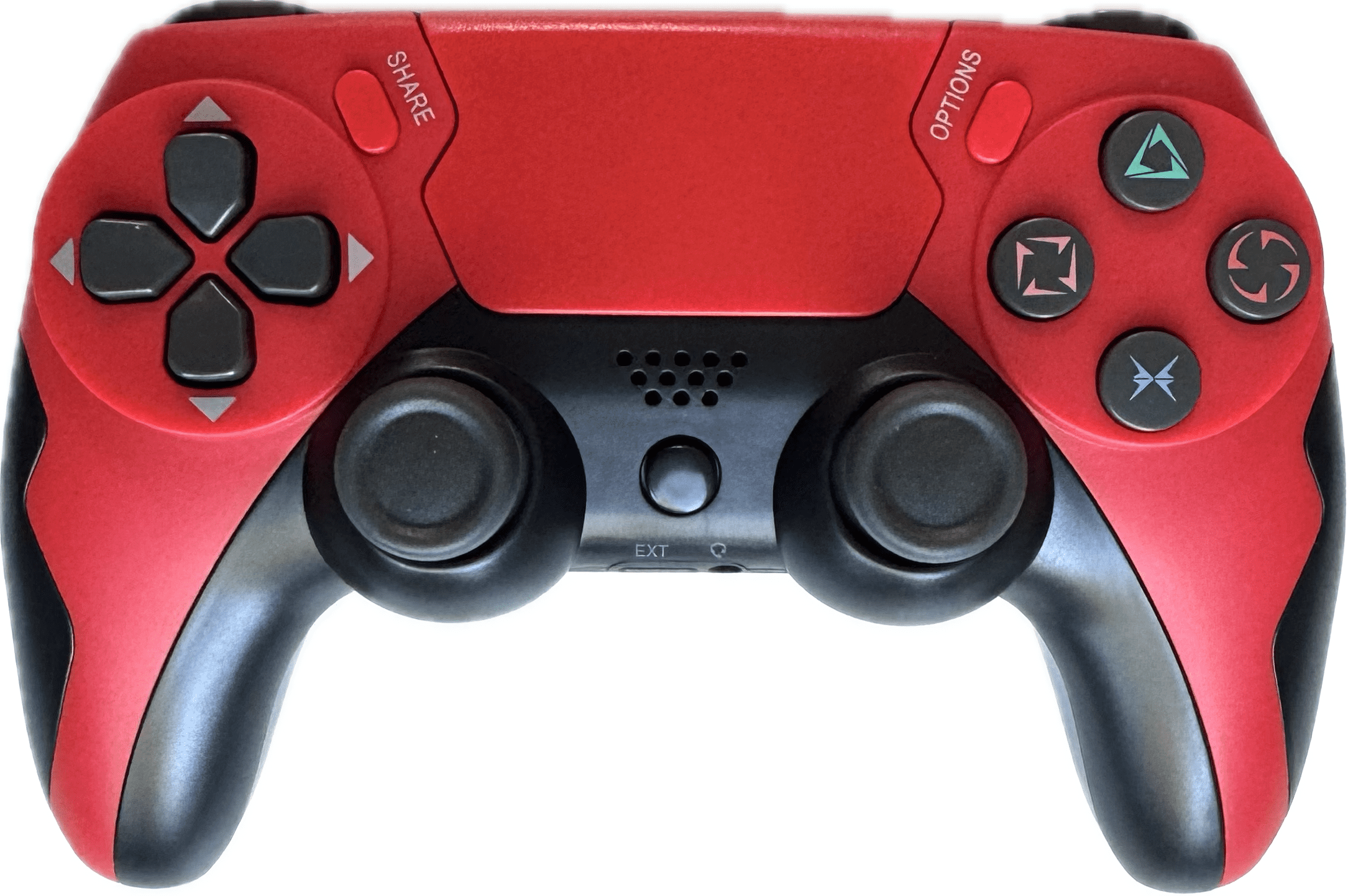 Controller for PS4, Red - Walmart.com