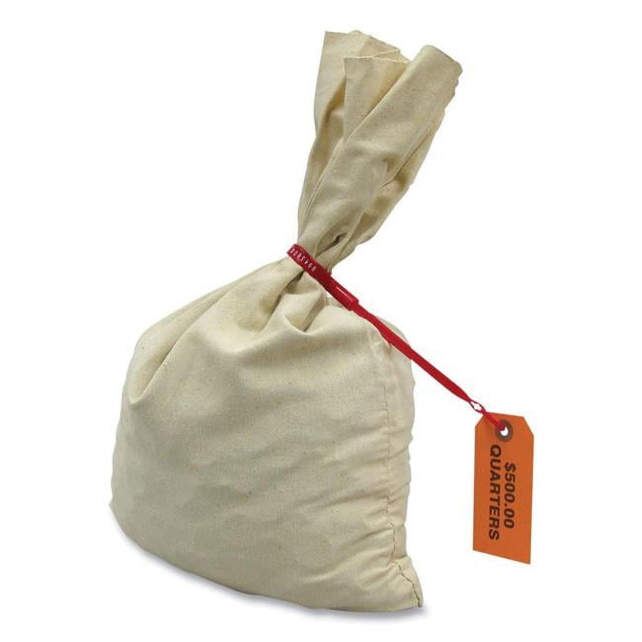 Controltek 530000 12 x 19 in. Canvas Coin Transit Bag, Beige - Walmart.com