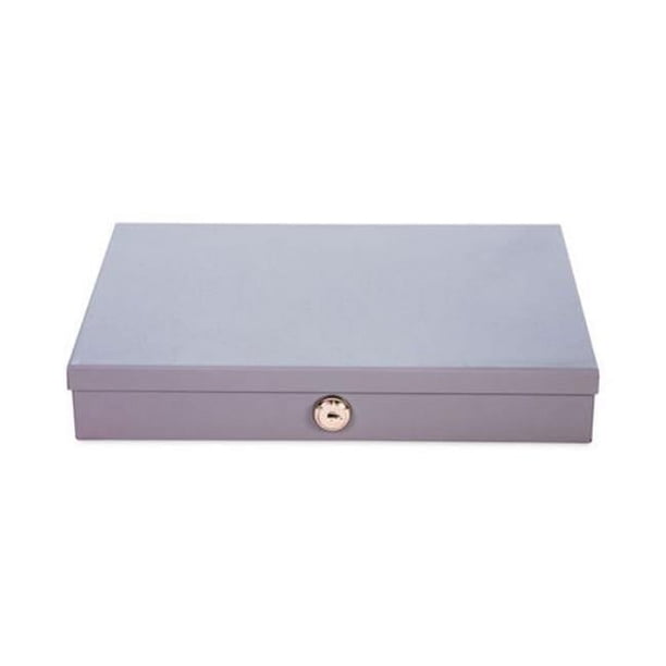 Controltek CNK500126 6 Compartment Gray Cash Box - Walmart Business ...