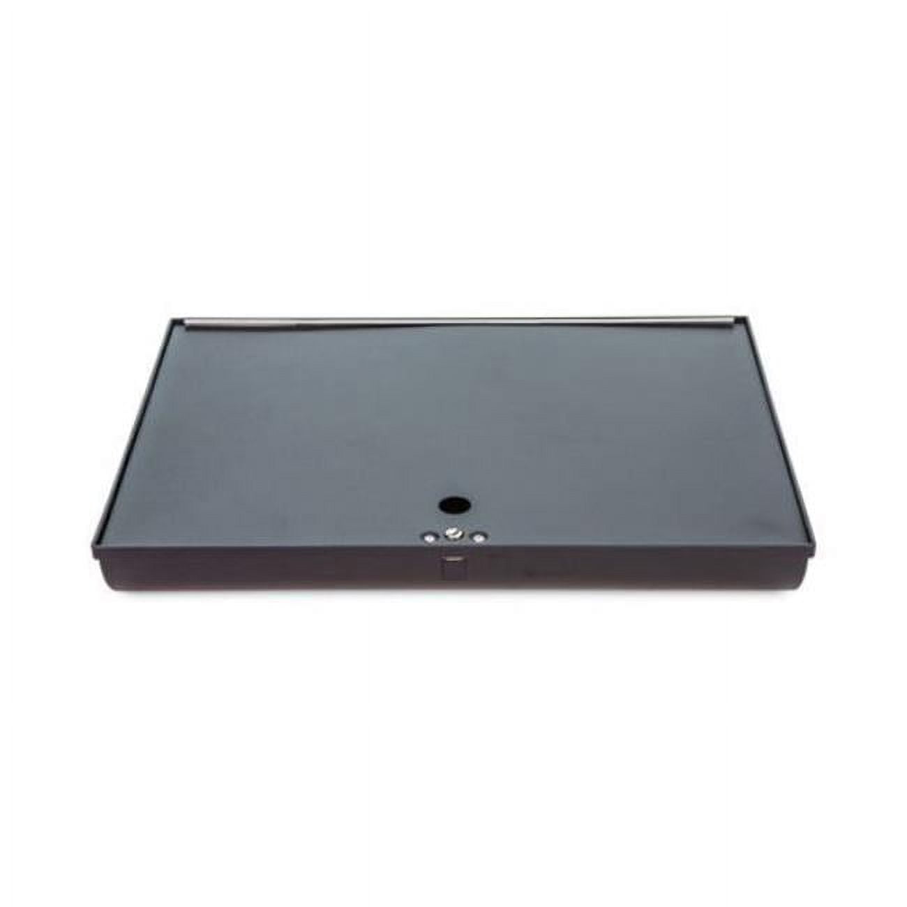 Controltek Plastic Currency and Coin Tray, Black 10 Compartments, EA ...