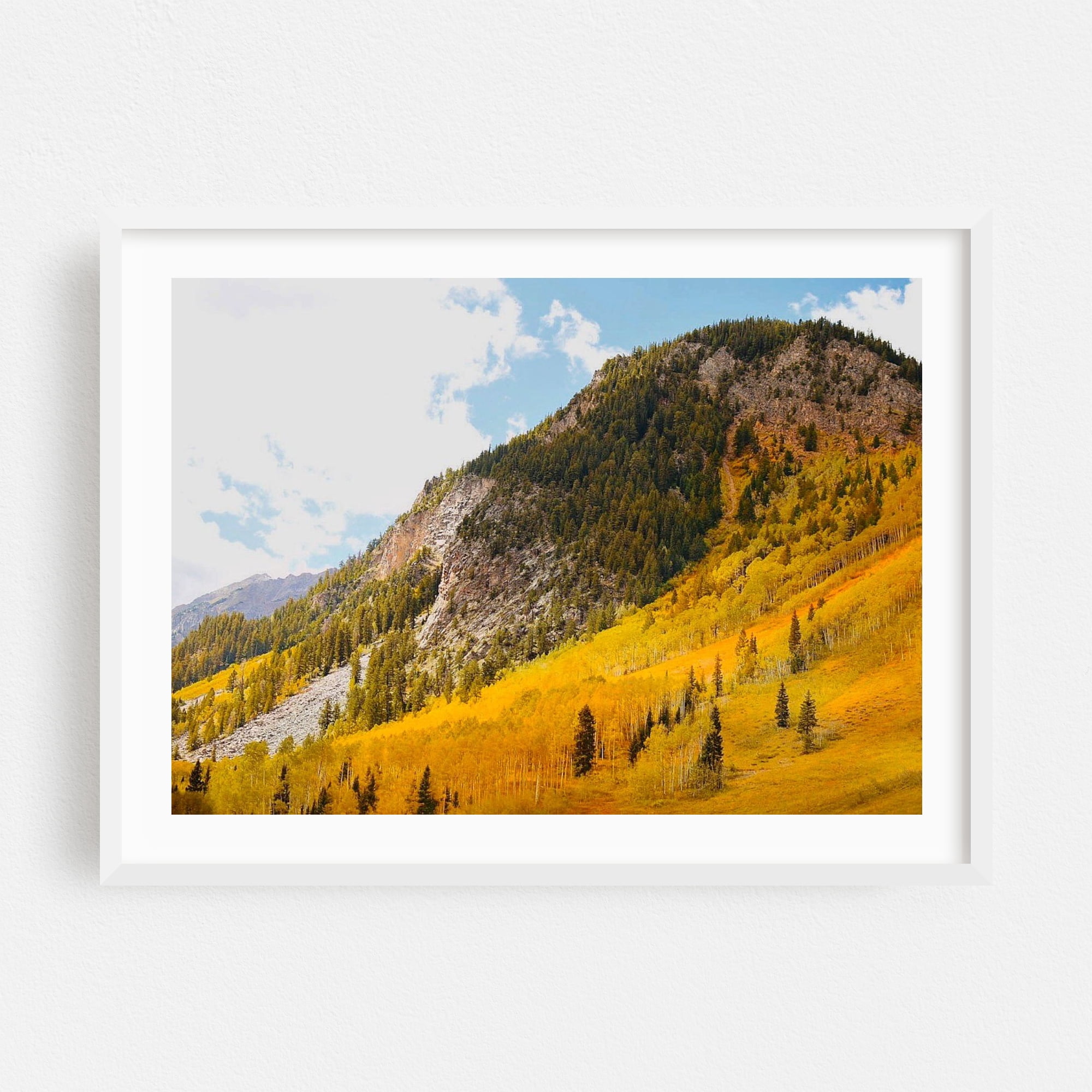 Conundrum Creek Hillside - Aspen Colorado Photography Autumn Mountain ...