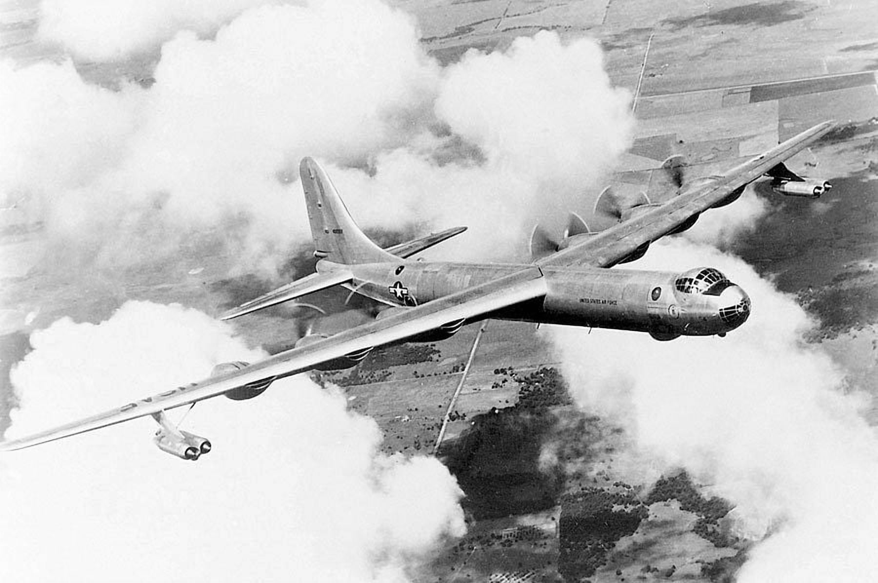 Convair B-36 / RB-36D Peacemaker Style -1 - 24x36 Inch Glossy Laminated ...