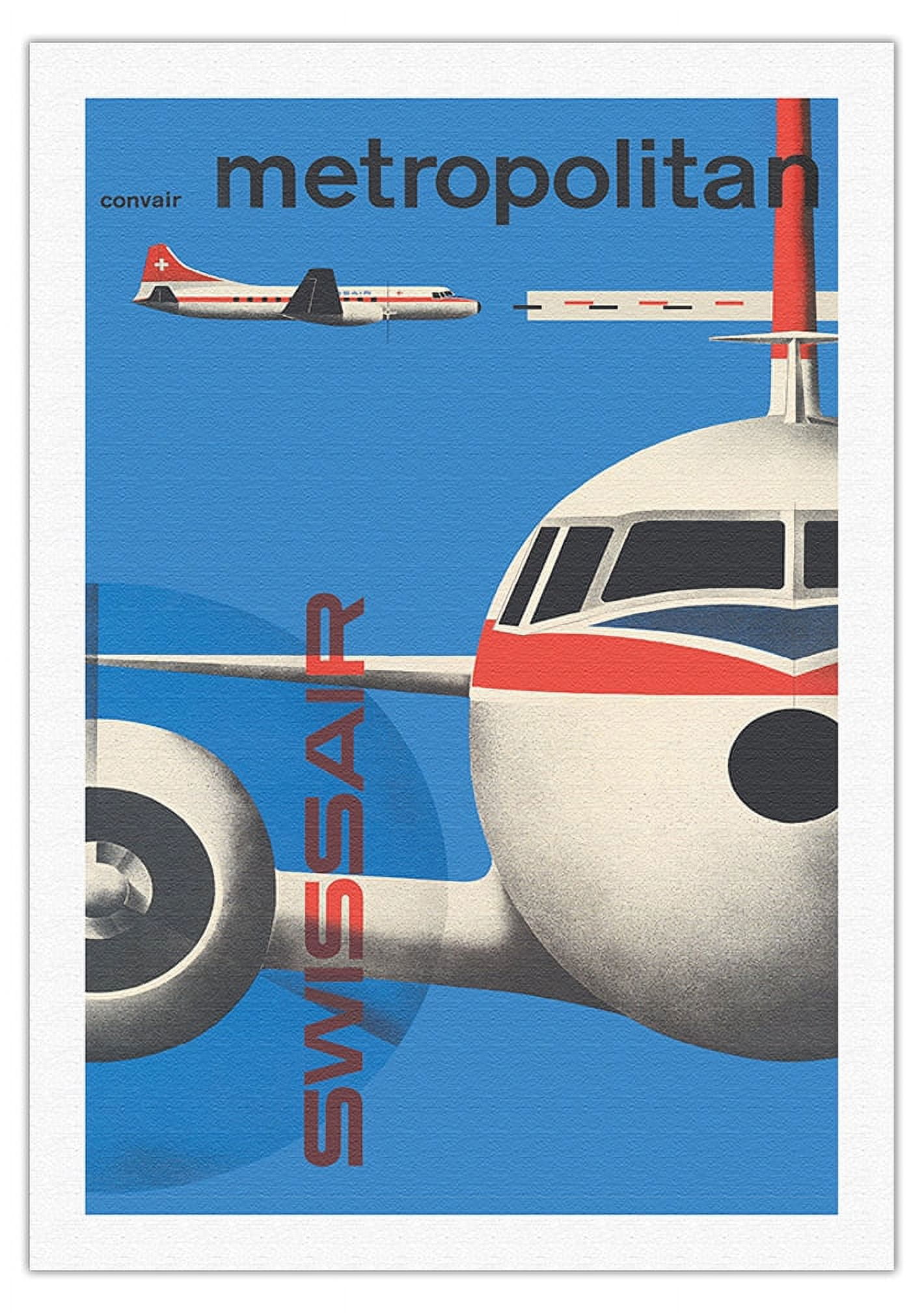 Convair Metropolitan Airliner (CV-440) - SwissAir - Vintage Airline ...