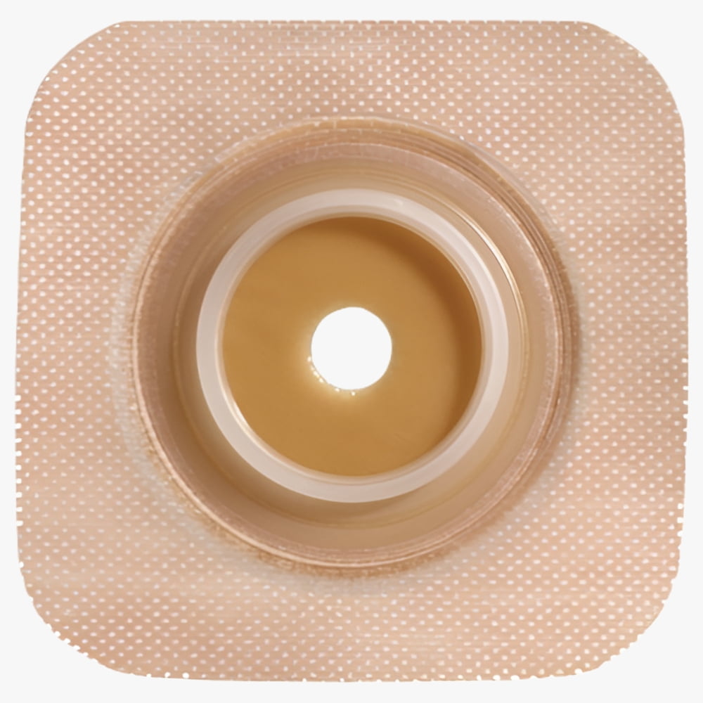 Convatec 125263 - Sur-Fit Natura Stomahesive Flexible 4'' x 4'' Wafer Tan, 1.5'', 10/bx ...