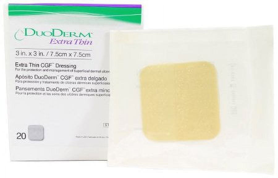 Convatec DuoDERM® Extra Thin Dressing, Triangle / 15x17.5cm (6" x 7 ...