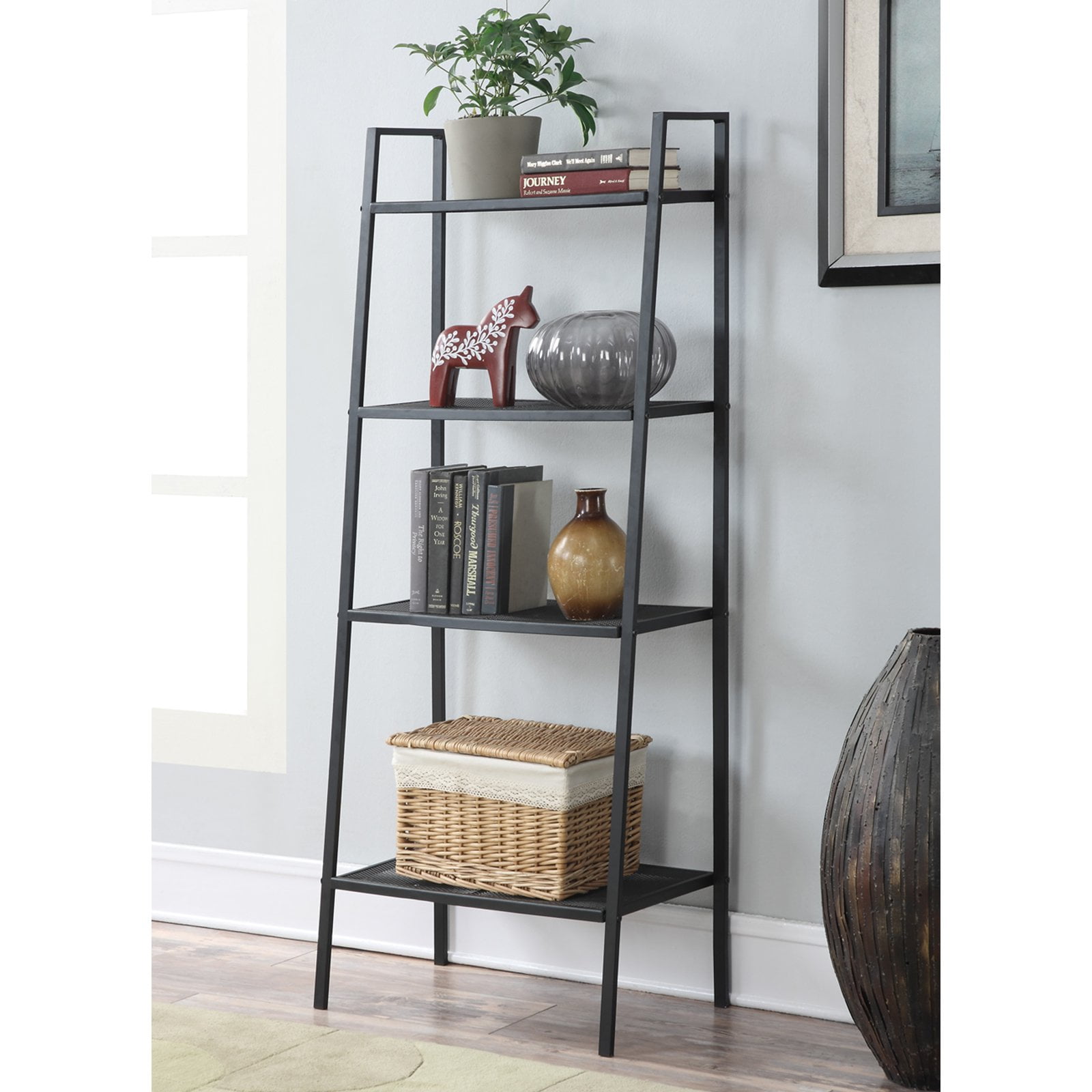 Convenience Concepts 4-Tier Metal Sheving - Walmart.com