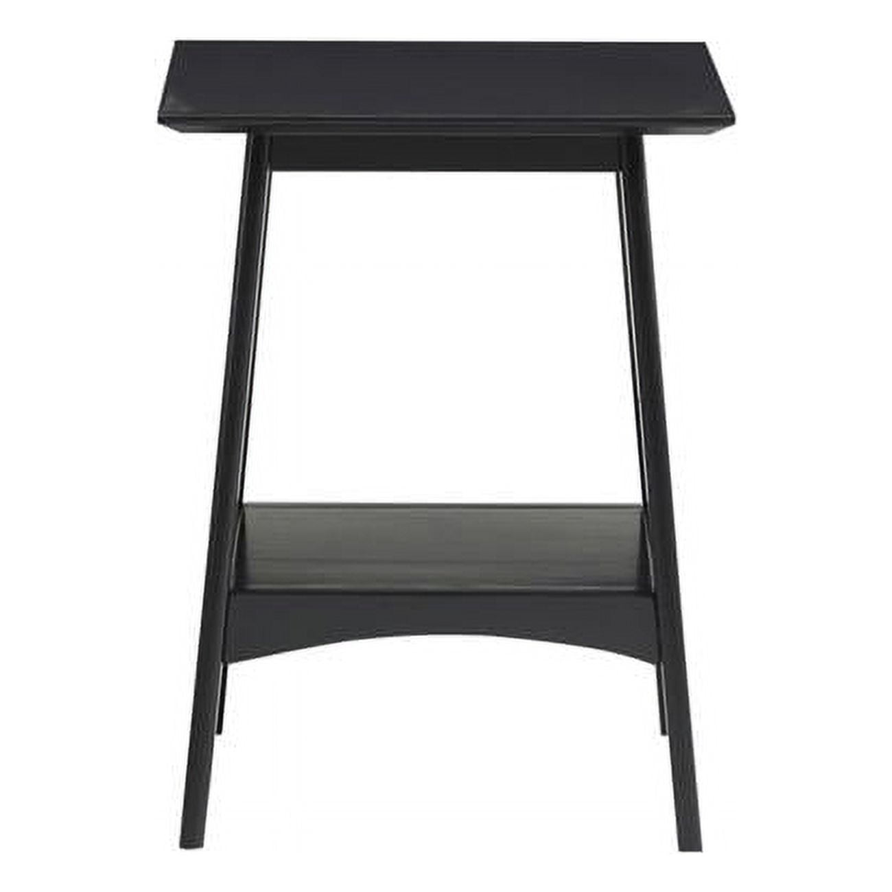 Convenience Concepts 501145BL Alpine End Table, Black - 18 x 18 x 24 in ...
