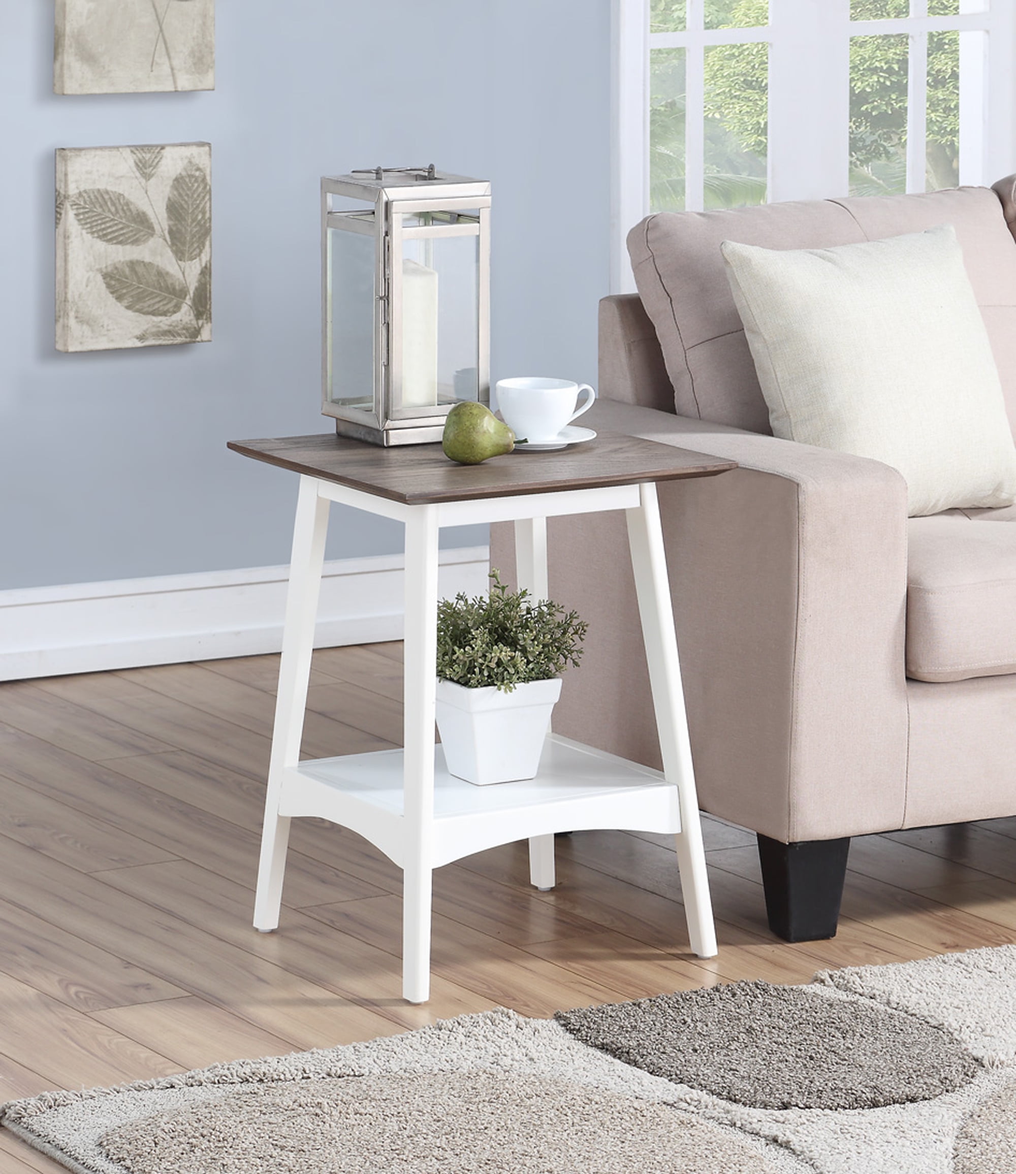 Convenience Concepts Alpine End Table, Multiple Finishes - Walmart.com