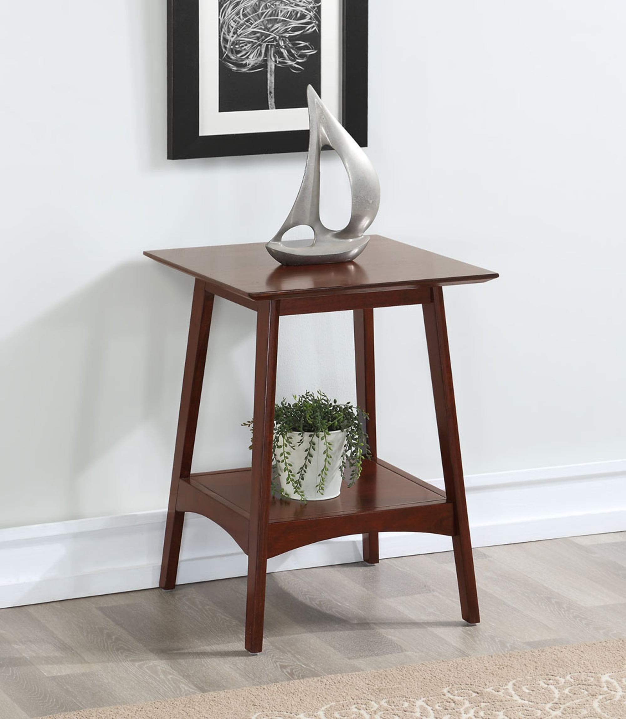 Convenience Concepts Alpine End Table, Multiple Finishes - Walmart.com
