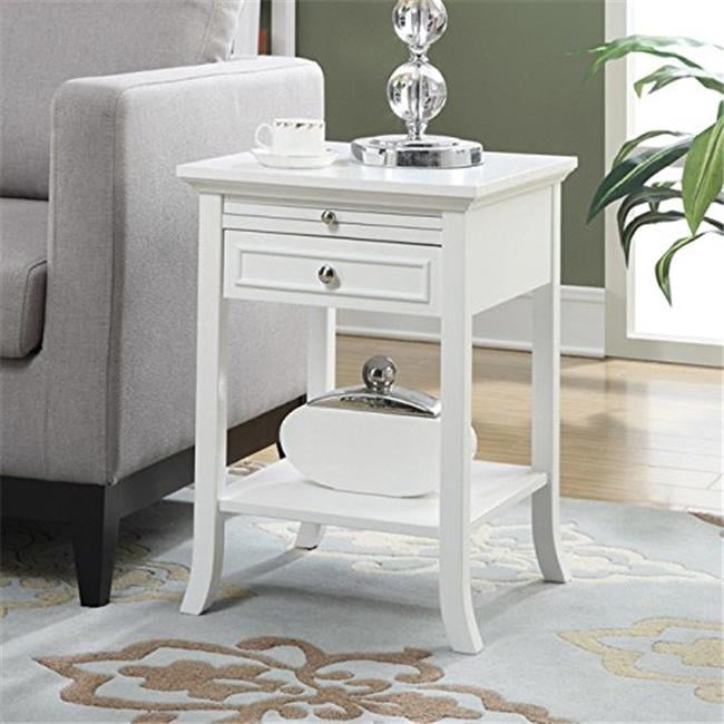 Convenience Concepts American Heritage Logan End Table with Drawer and ...