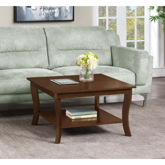 Convenience Concepts American Heritage Square Coffee Table, Multiple ...
