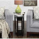 Convenience Concepts American Heritage Wedge End Table with Easy ...