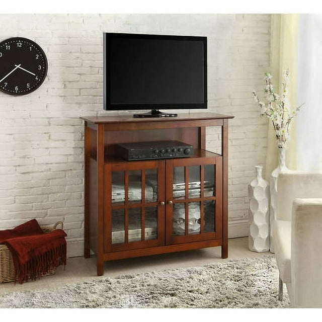 Convenience Concepts Wooden Entertainment Center Big Sur Highboy TV ...