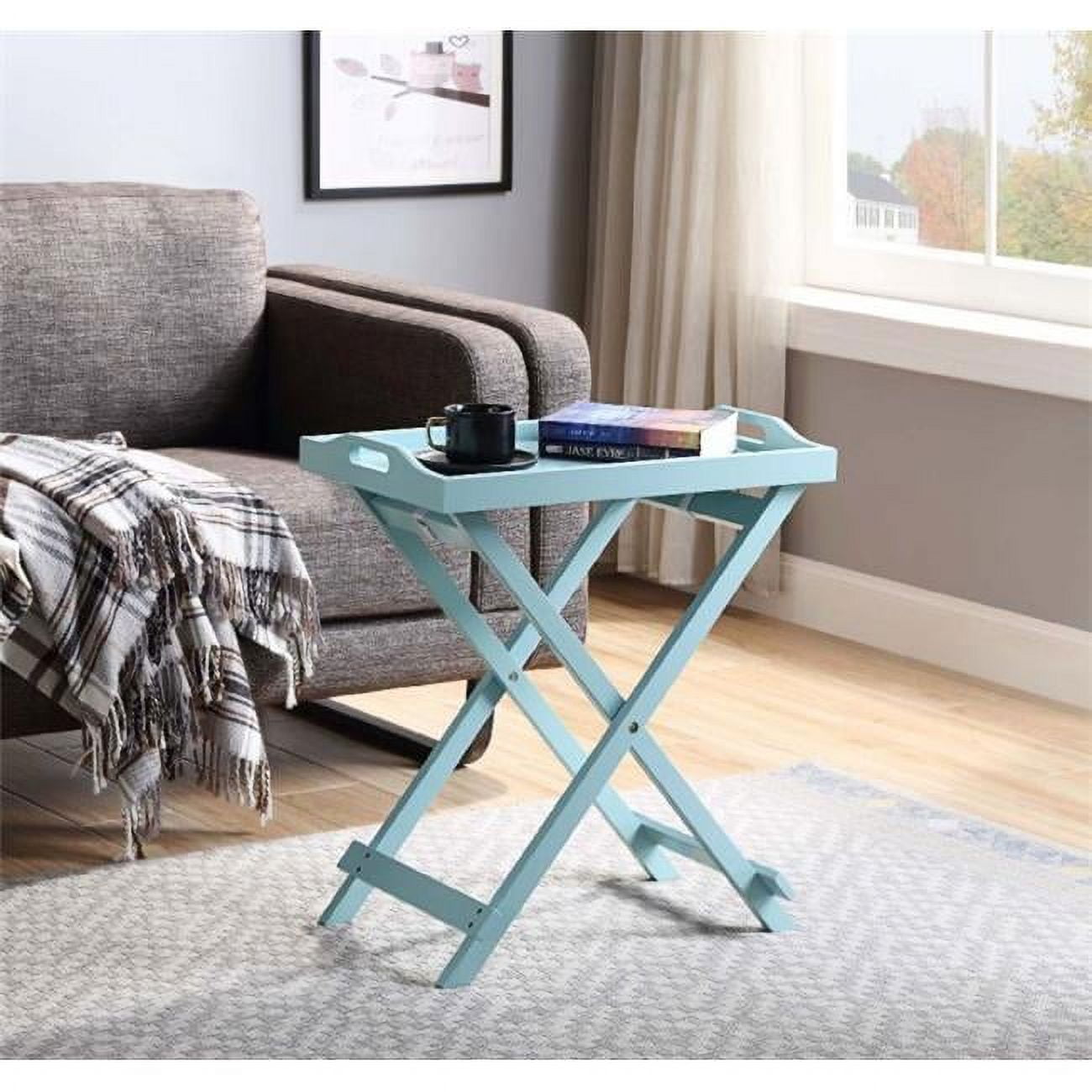 Convenience Concepts Designs 2 Go Tray Table - Sea Foam - Walmart.com