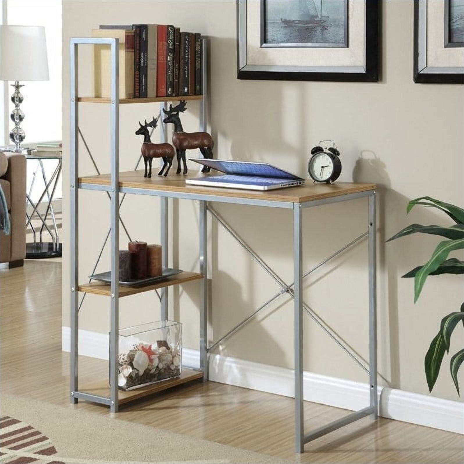 Convenience Concepts Designs2Go 47" Tall Office Workstation/Desk with ...