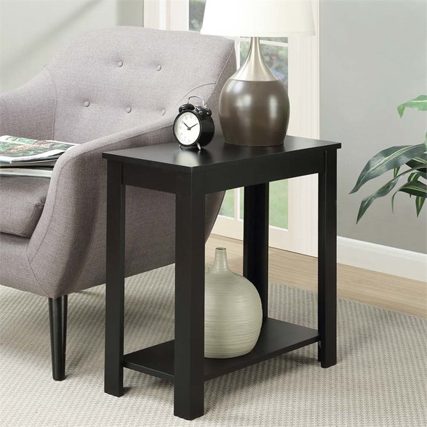 Convenience Concepts Designs2Go Baja Chairside End Table with Shelf ...