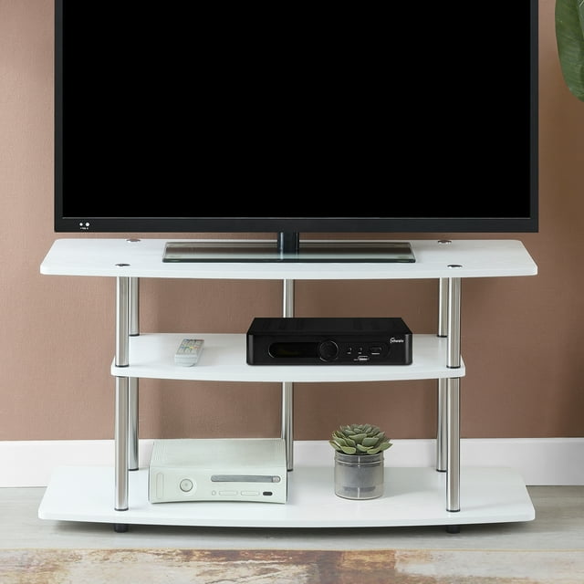 Convenience Concepts Designs2Go No Tools 3 Tier Wide TV Stand up to 46 ...