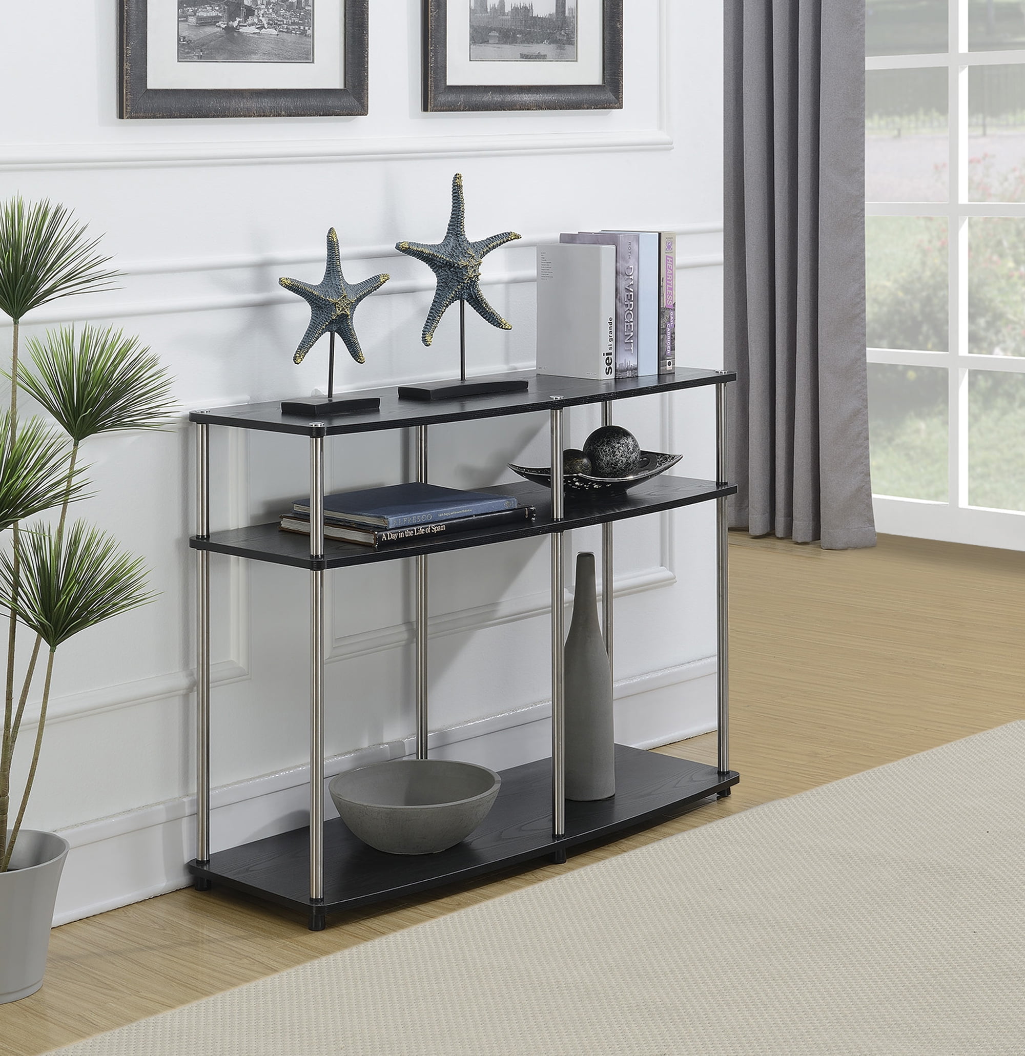 Convenience Concepts Designs2Go No Tools Console Table - Walmart.com