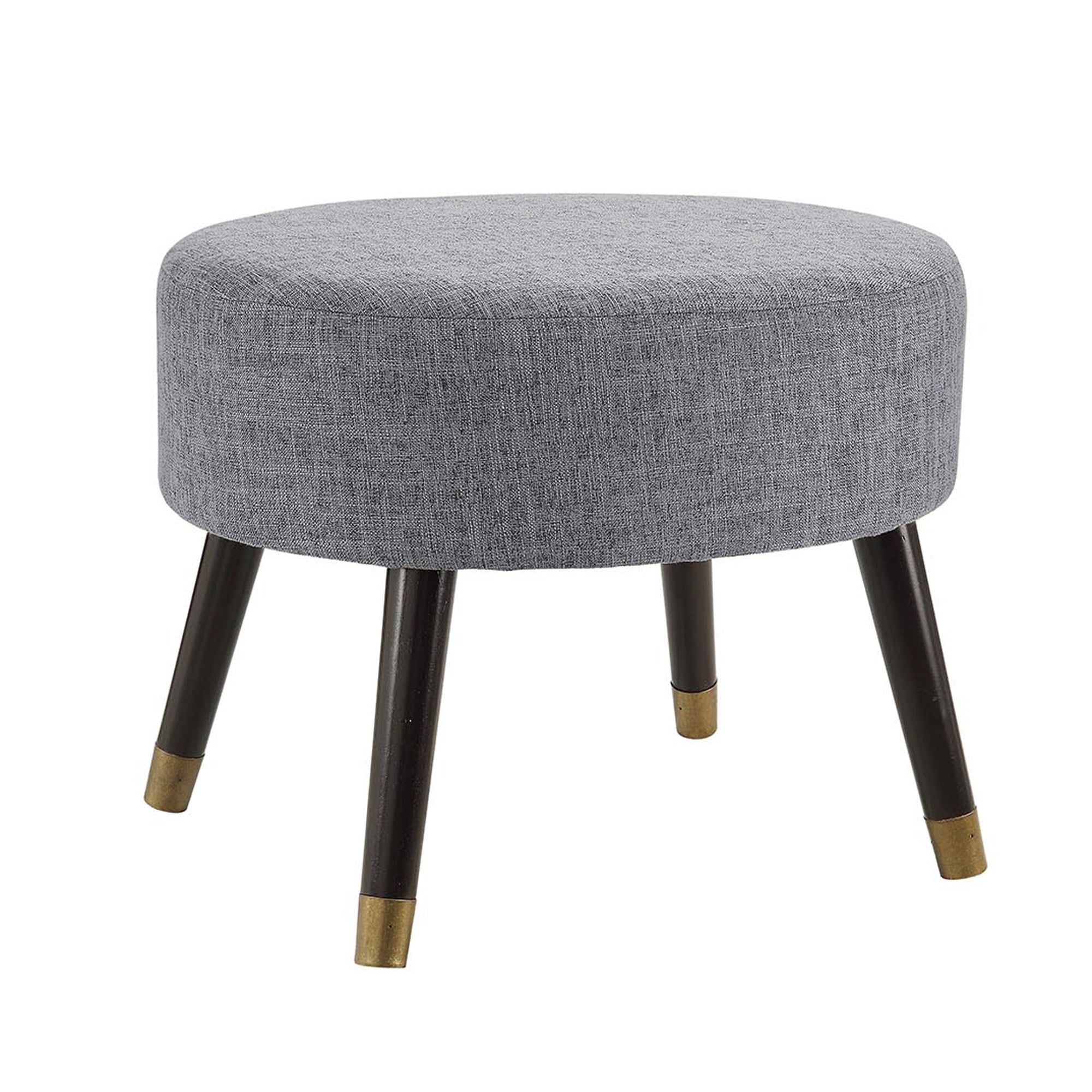 Convenience Concepts Designs4Comfort Mid Century Oval Ottoman Stool ...