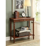 Convenience Concepts French Country Hall Table with Drawer and Shelf ...