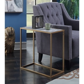 Convenience Concepts Designs2Go Baja Chairside End Table with Shelf ...