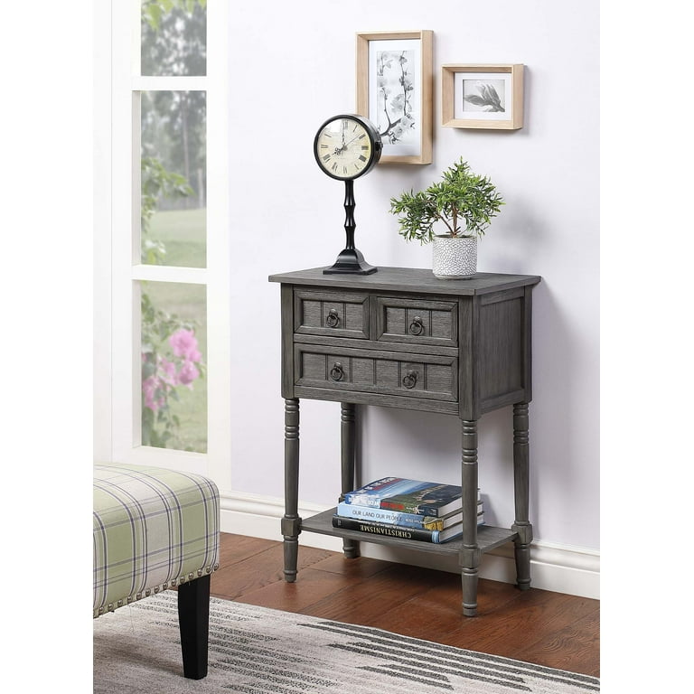 Convenience Concepts Kendra Hall Table Gray