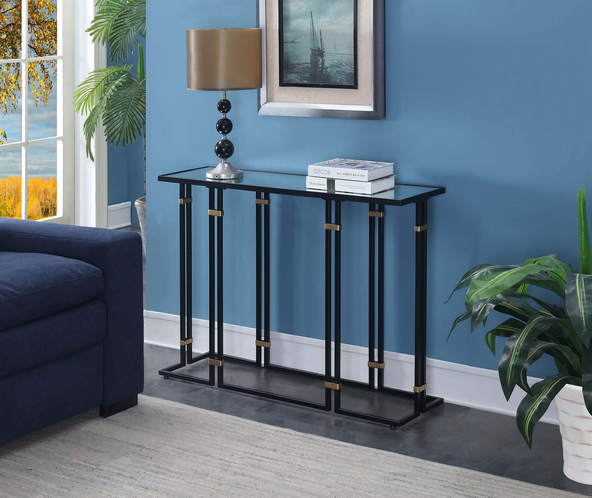 Convenience Concepts Mercury Console Table - Walmart.com