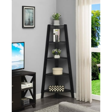 Convenience Concepts Designs2Go Classic Glass 4 Tier Tower, Multiple ...