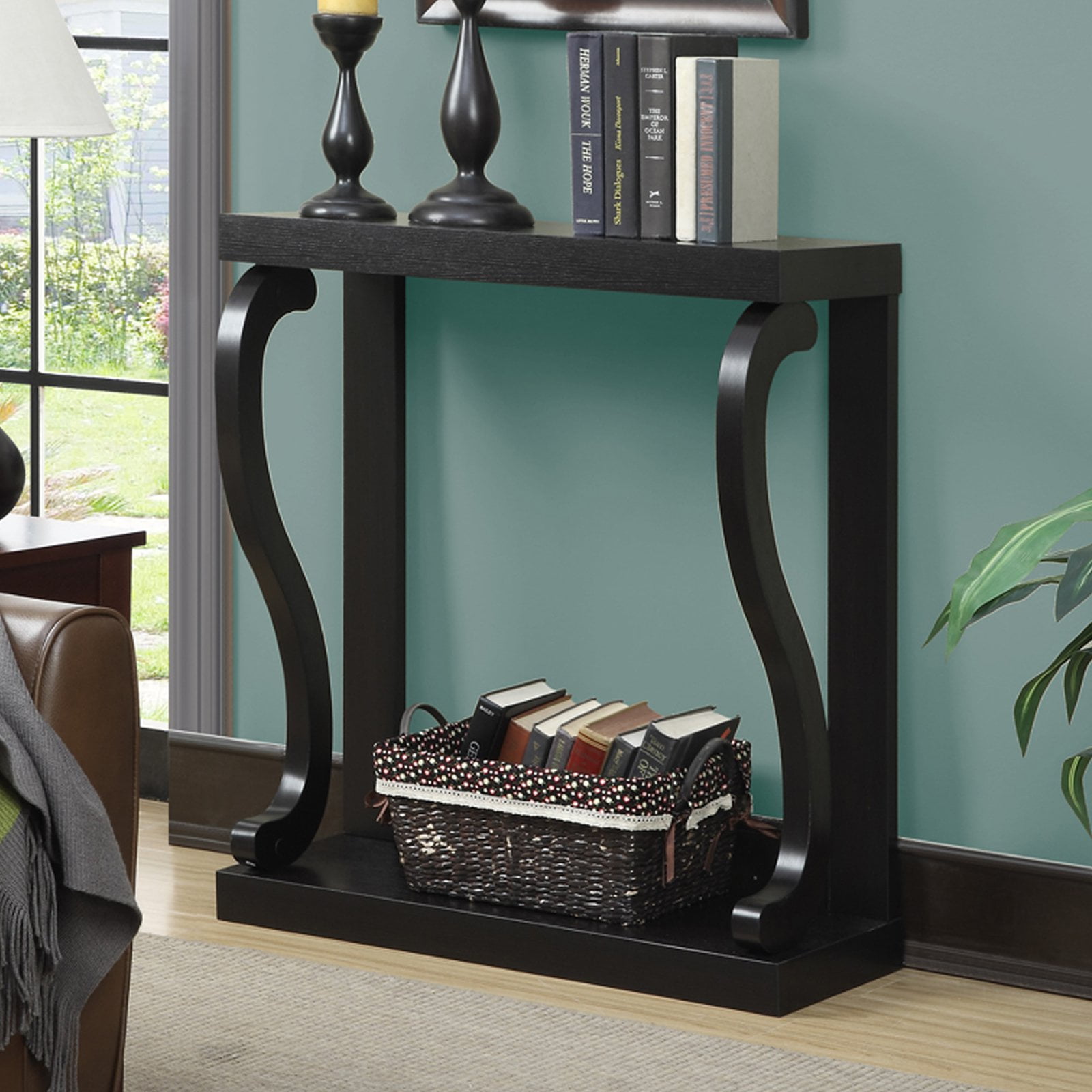 Convenience Concepts Newport Gramercy Rectangle Console Table - Walmart.com