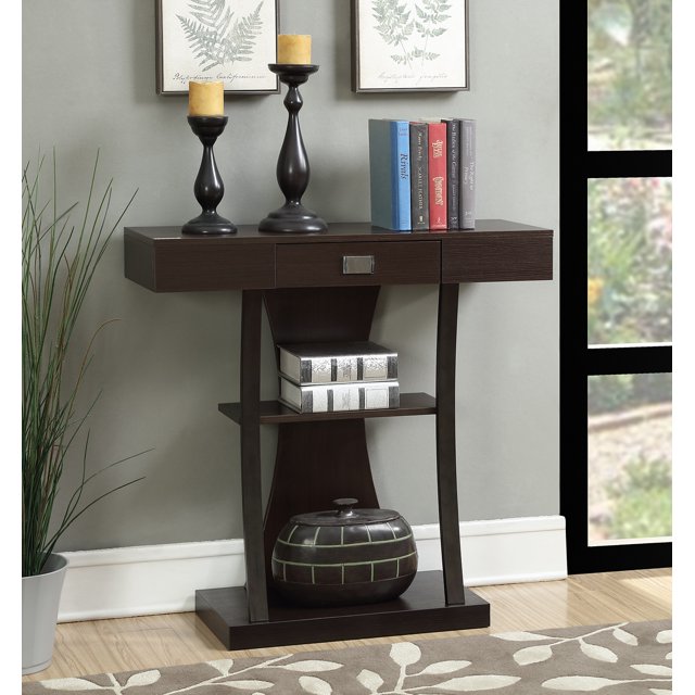 Convenience Concepts Newport Harri Console Table, Multiple Finishes ...