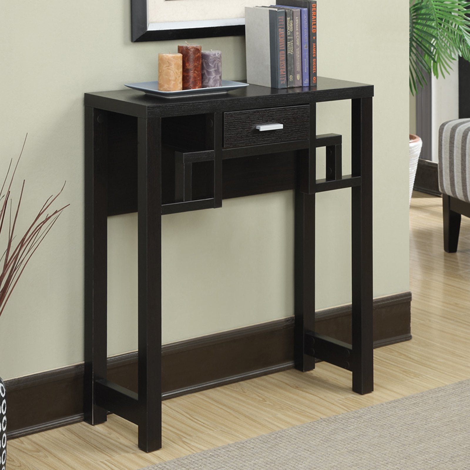 Convenience Concepts Newport Laurel Console Table - Walmart.com