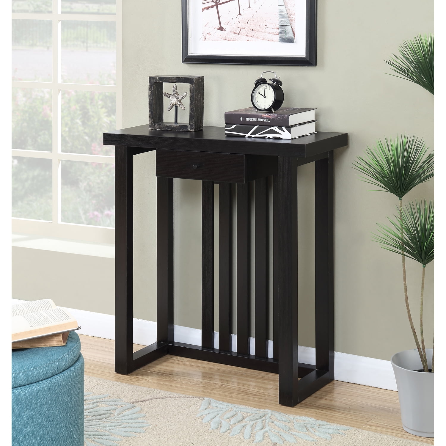 Convenience Concepts Newport Mission Console Table - Walmart.com