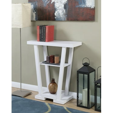 Convenience Concepts Newport Console Table with Shelf, Espresso ...