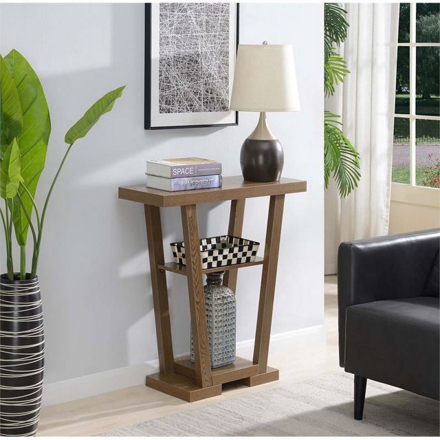 Convenience Concepts Newport V Console, Multiple Finishes - Walmart.com