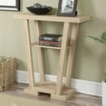 Convenience Concepts Newport V Console Table, Natural - Walmart.com