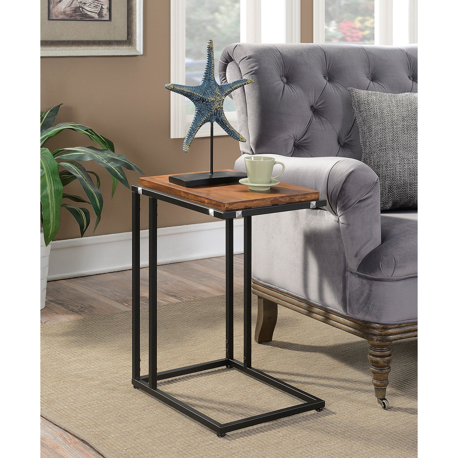 Convenience Concepts Nordic C End Table - Walmart.com