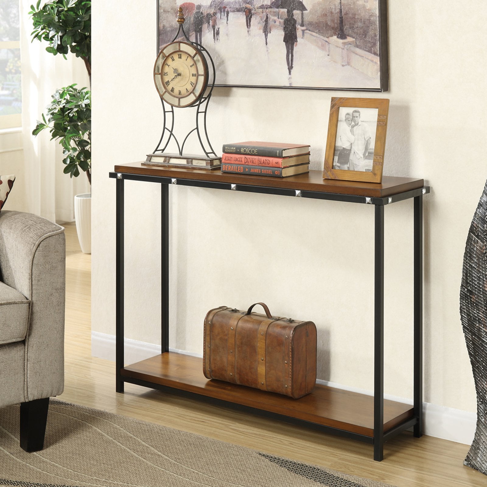 Convenience Concepts Nordic Console Table - Walmart.com