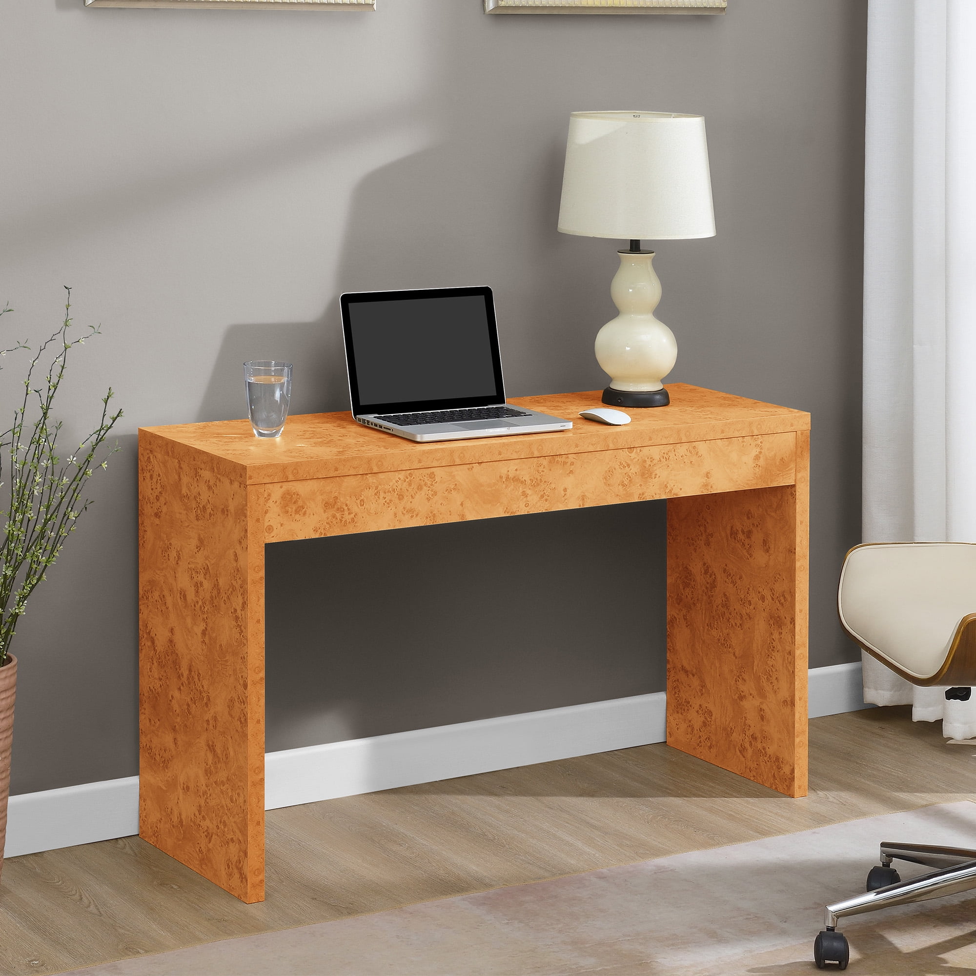 Convenience Concepts Northfield Entryway Hall Console Table/Desk, Light ...