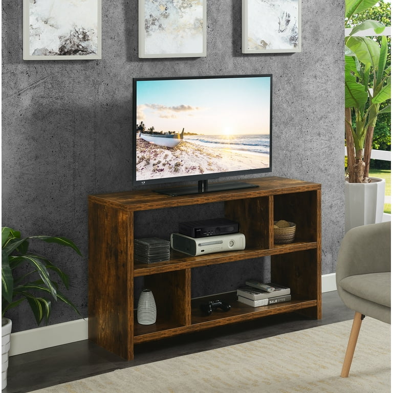 Convenience Concepts Northfield TV Stand Console with Shelves Multiple Finishes