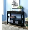 Convenience Concepts Omega 1 Drawer Console Table , Multiple Finishes ...