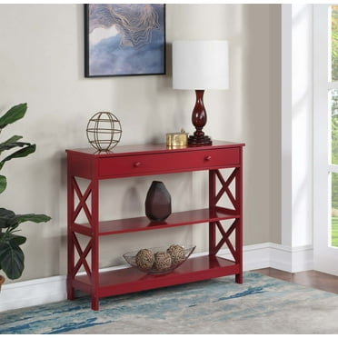 Convenience Concepts Mission 1 Drawer Console Table, Multiple Colors ...
