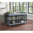Convenience Concepts Oxford 2 Drawer 60 inch Console Table with Shelves ...
