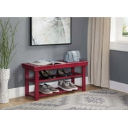 ClosetMaid Cubeical 149400 Heavy Duty Small Wood 2-Cube Storage Bench ...