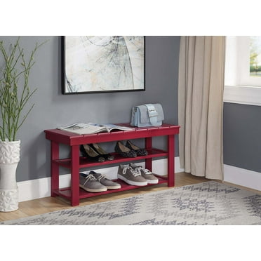 ClosetMaid Cubeical 149400 Heavy Duty Small Wood 2-Cube Storage Bench ...