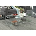 Convenience Concepts Royal Crest Coffee Table, Multiple Finishes ...